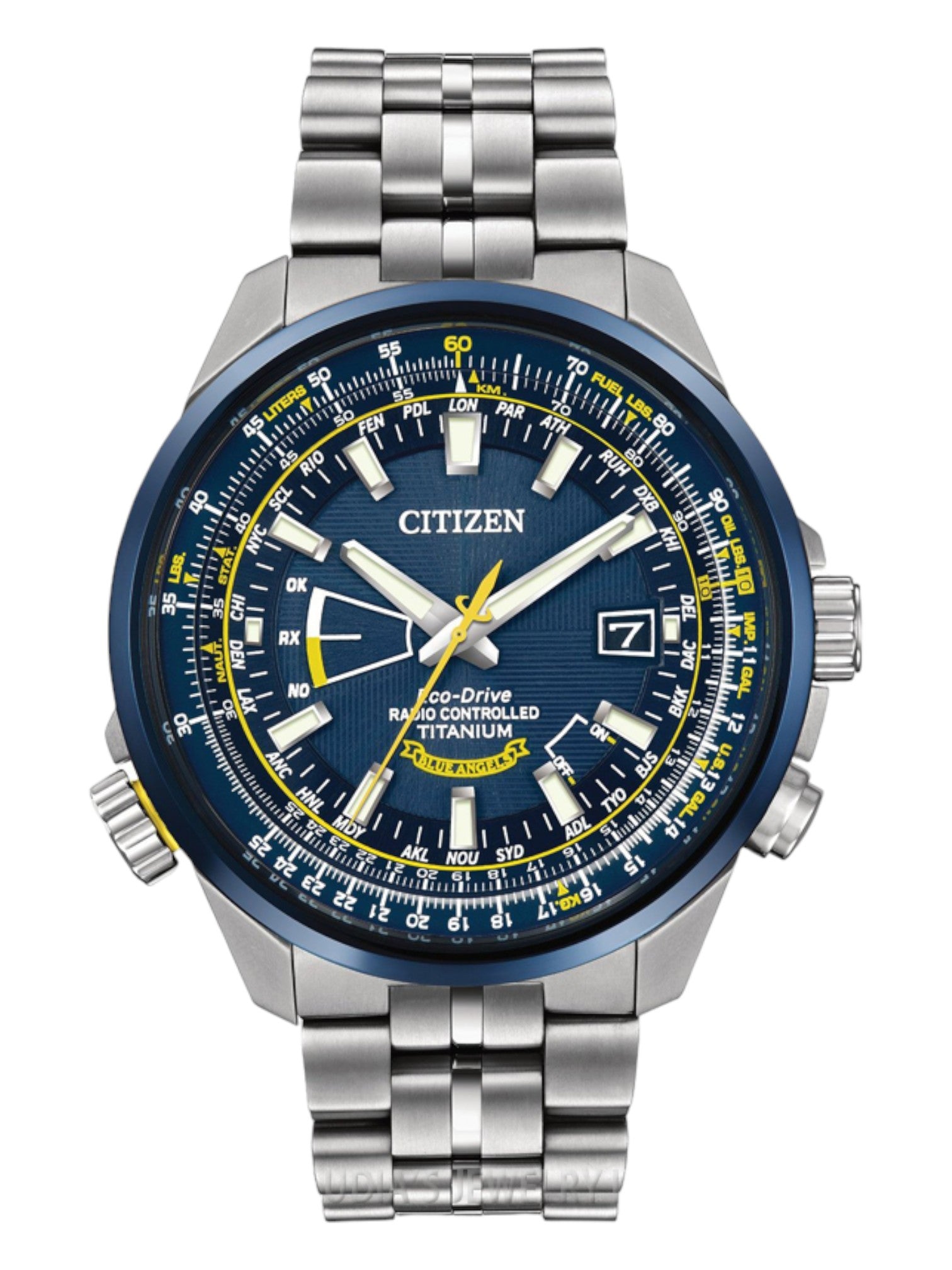 Citizen ProMaster Blue Angels Limited Edition CB0147-59L Men's Titaniu ...